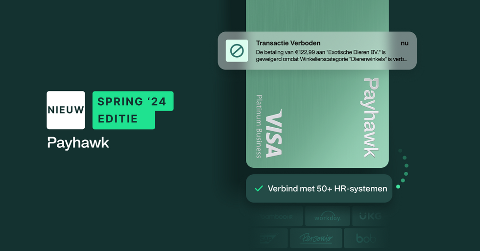 Payhawk lanceert EU Credit Cards & 15 Spend Management functies | Payhawk