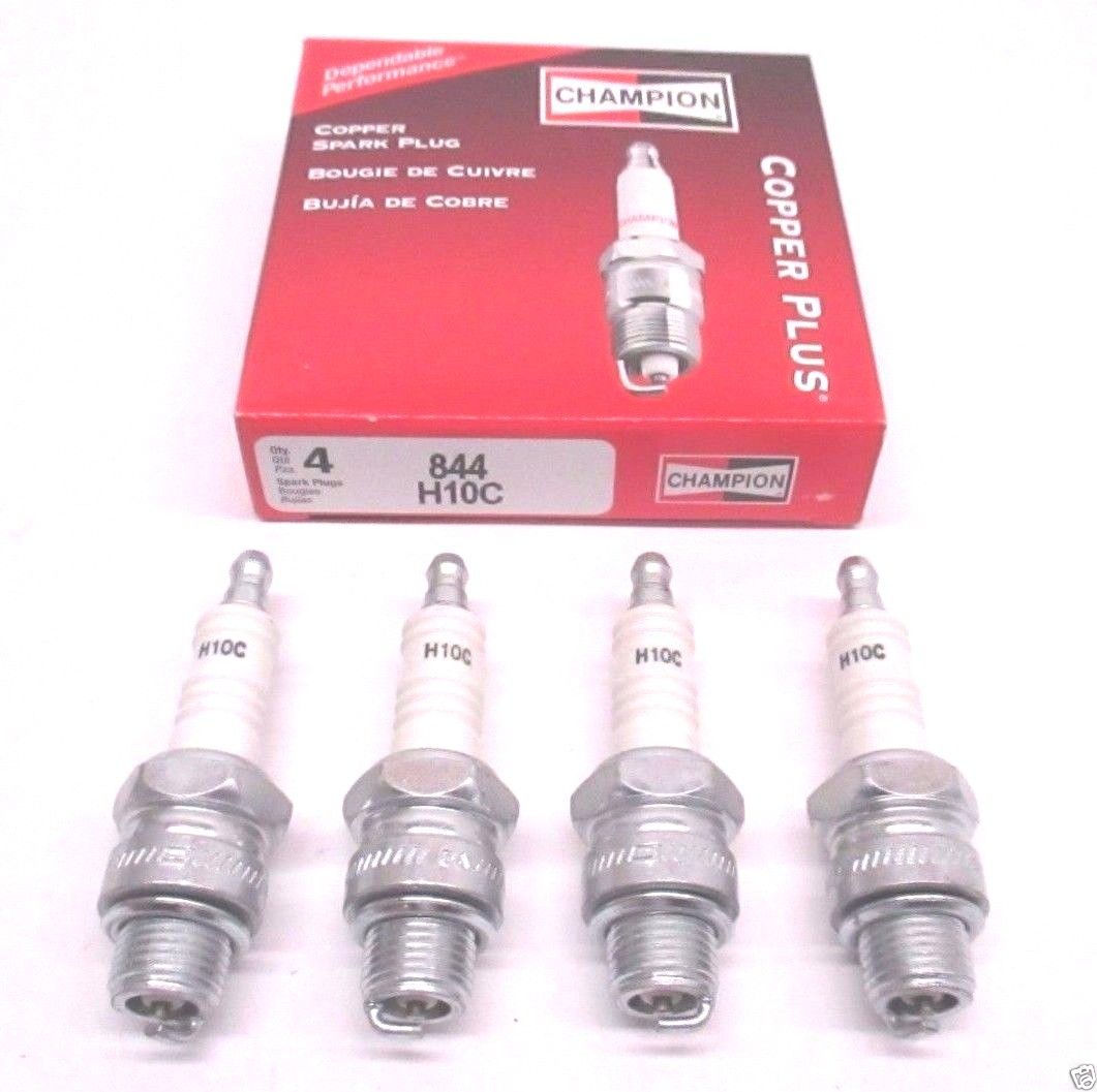 4 Pack Genuine Champion H10C Spark Plug Copper Plus 844 | eBay 4 Pack Genuine Champion H10C Spark Plug Copper Plus 844 | eBay