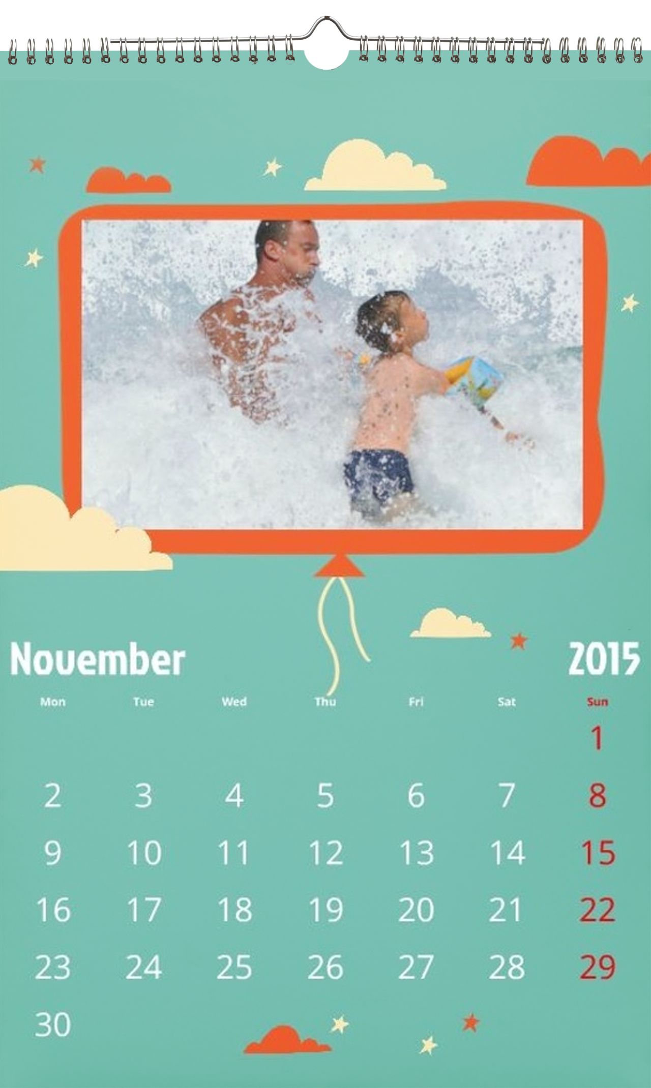 Custom Photo Calendar | Personalized Photo Calendar Printing Online ...