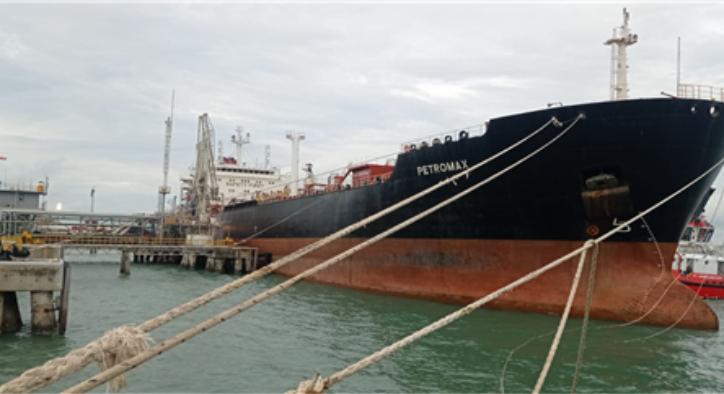 Pertamina Shipping exports crude oil to Thailand
