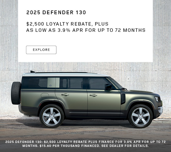 Discover Our New Vehicle Specials | Land Rover Naples