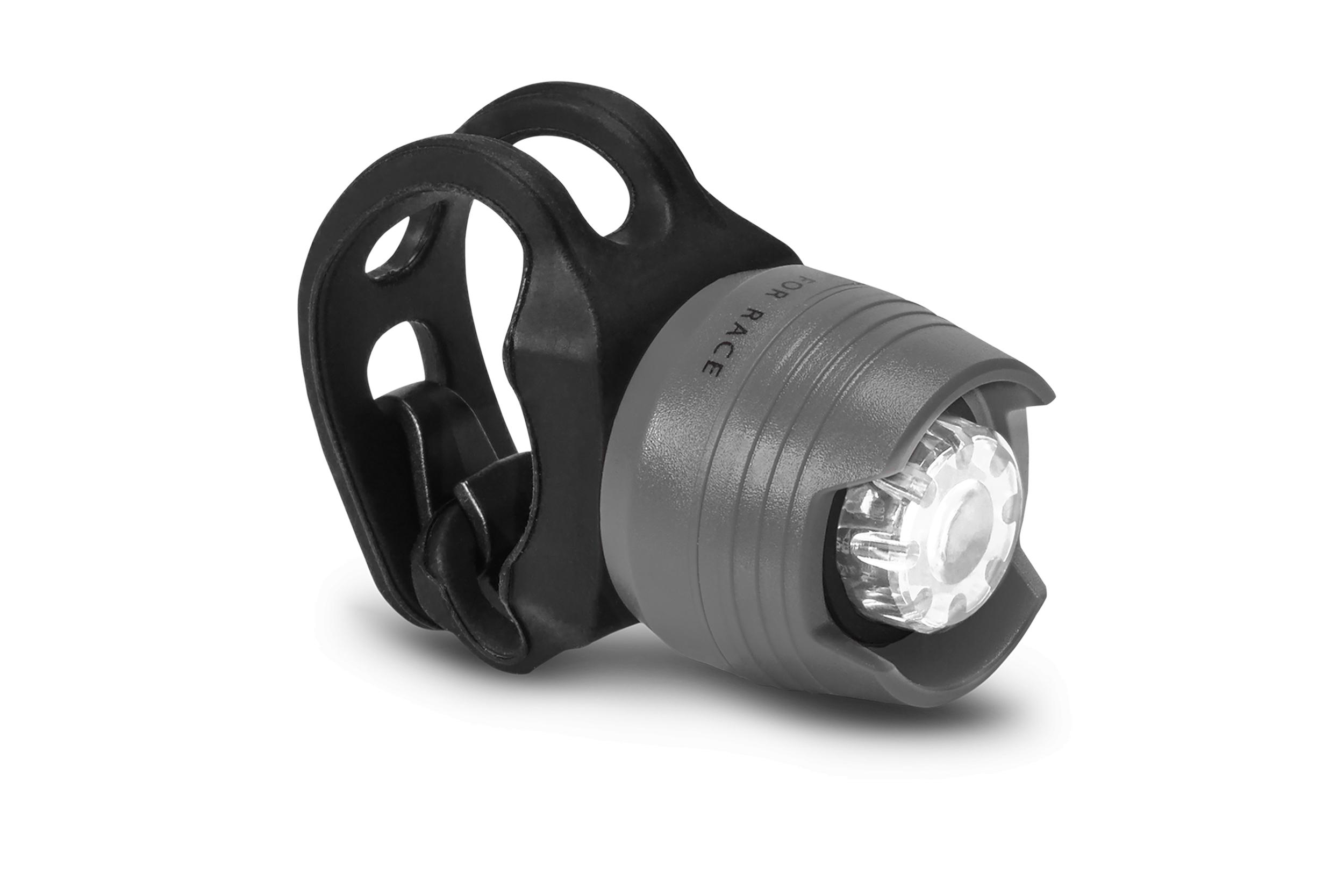 Cube Rfr led light diamond hqp "white" grey | 12.95 € - Culture Vélo