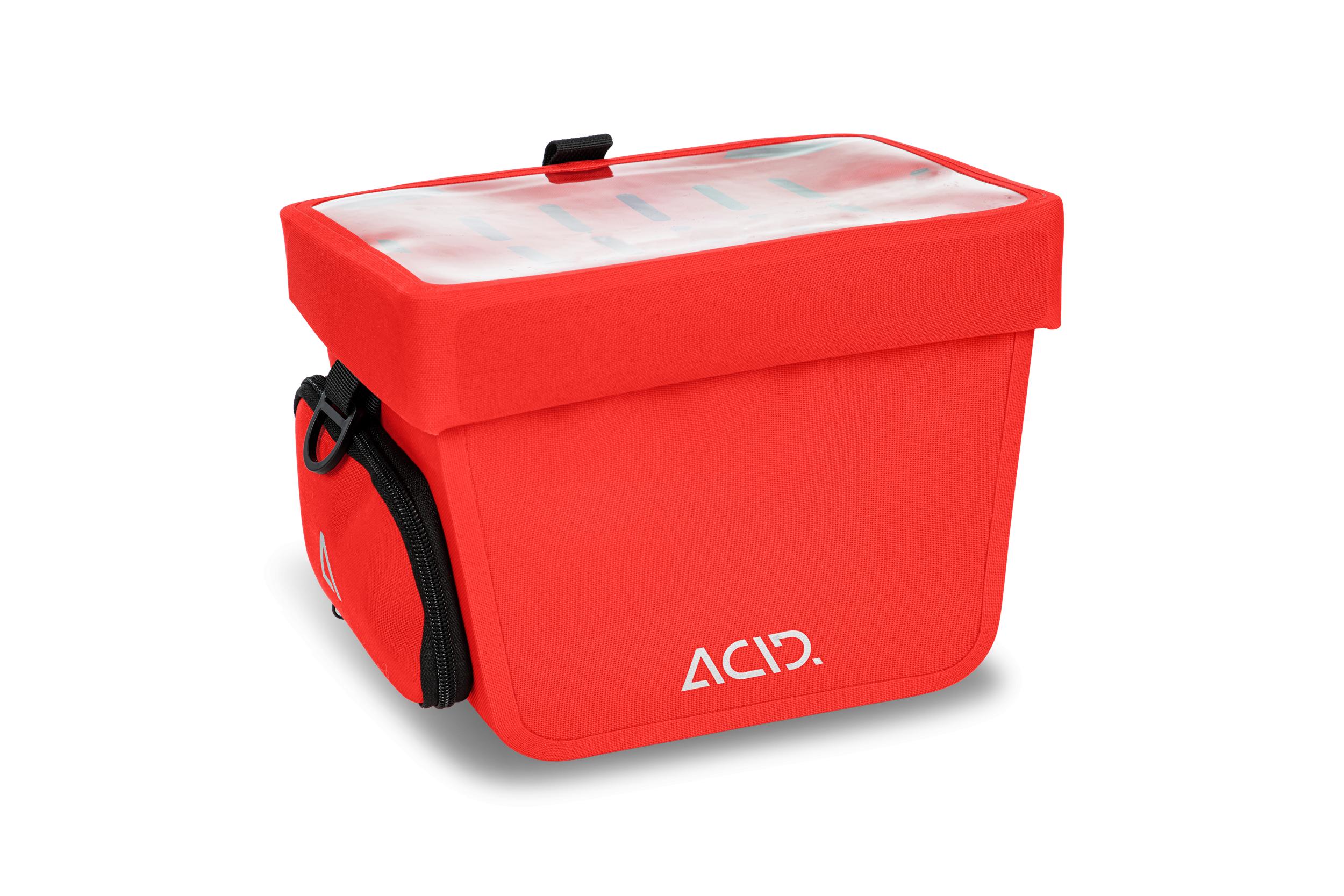 Acid Handlebar bag pro 7 filink flame´n´black | 109.95 € - Culture Vélo