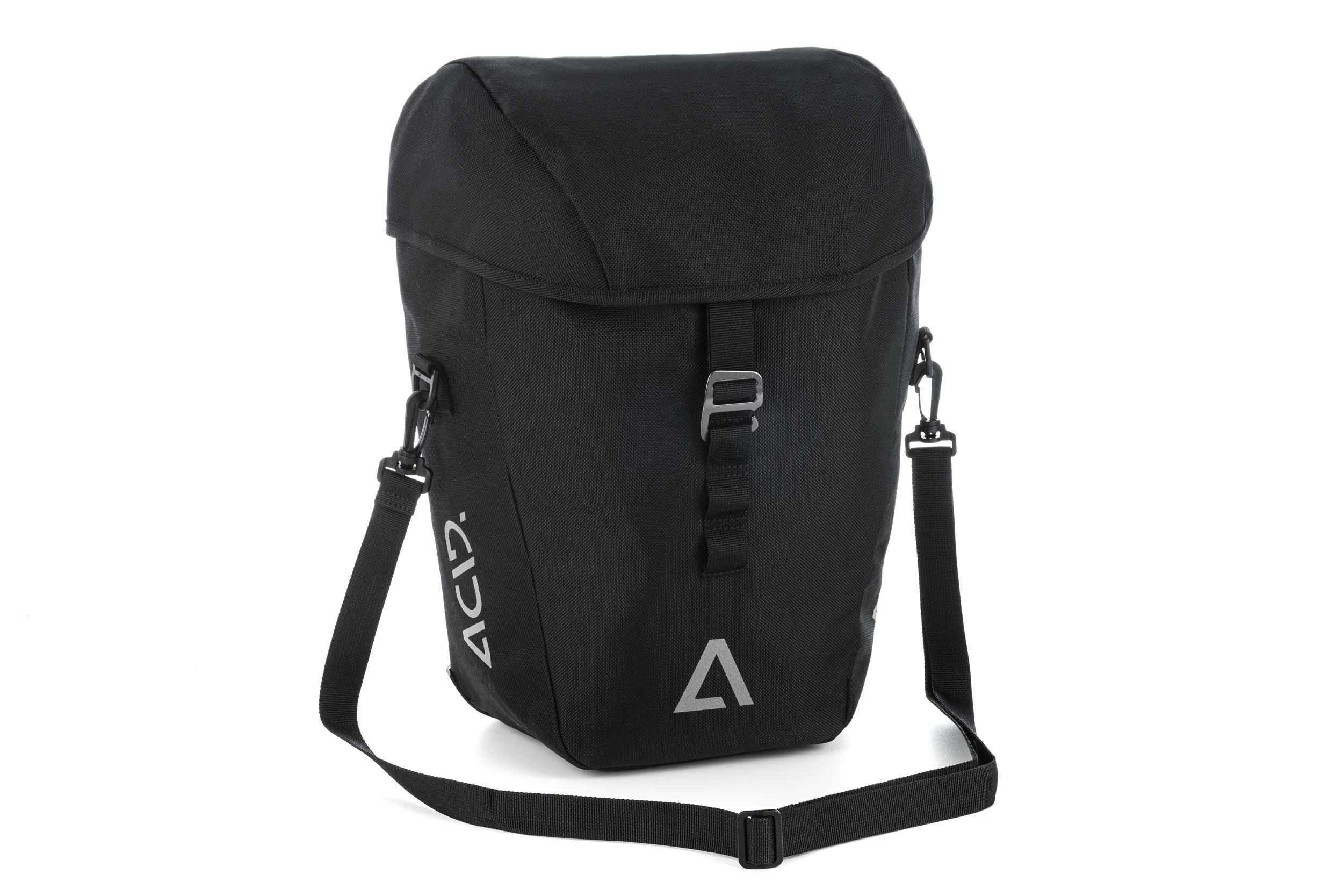 Cube Acid pannier bag city 15 smlink black | 59.95 € - Culture Vélo