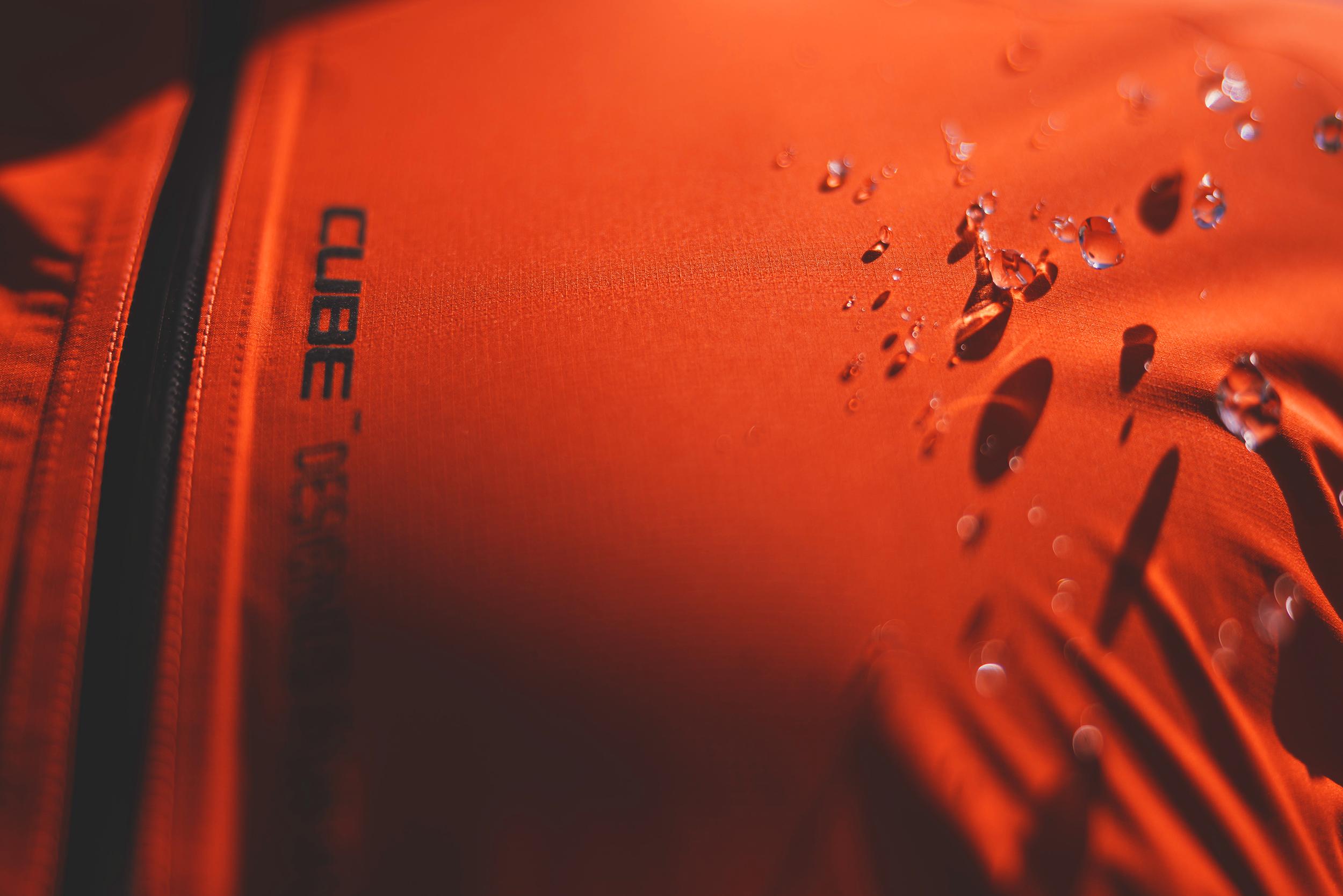 Cube Road/xc rain jacket orange | 179.95 € - Culture Vélo