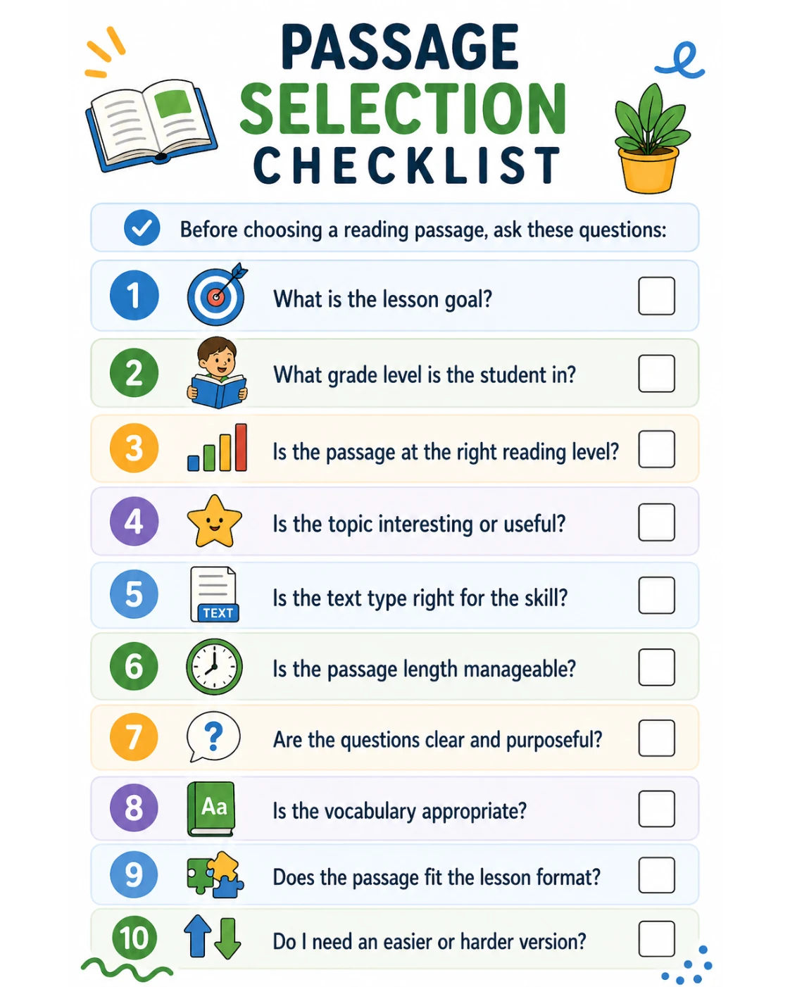 How to Choose the Right Reading Passage for Your Lesson | PicoBuddy