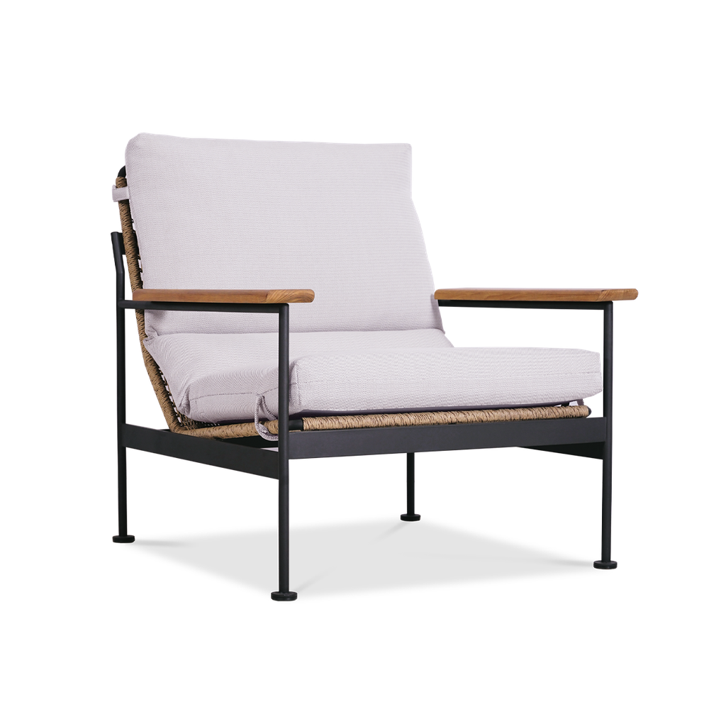 Alpha Chair | Artisan Wicker & Solid Teak Design