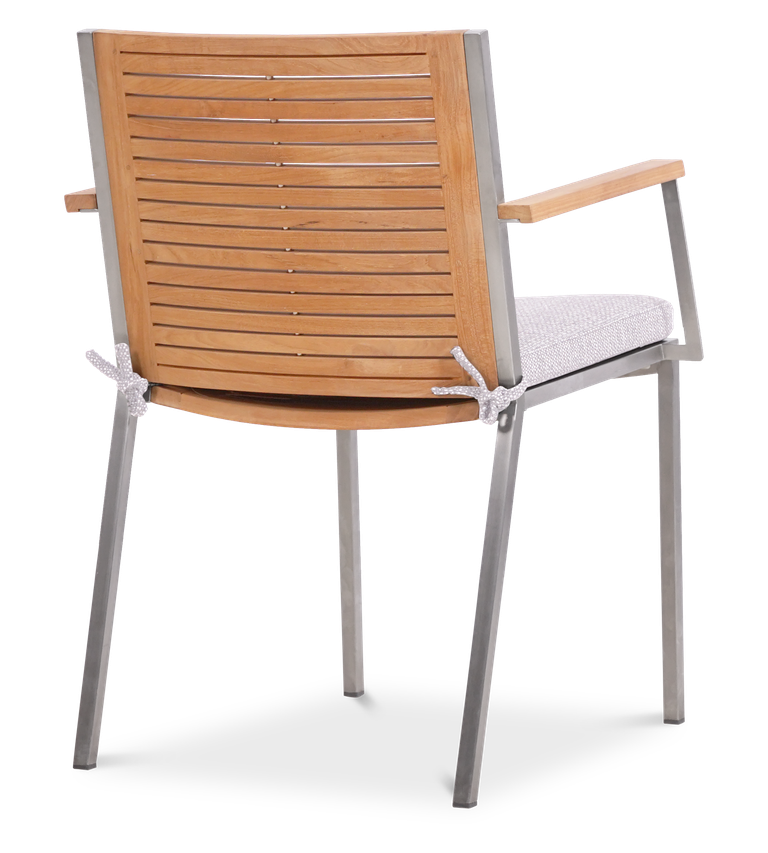 Tessin Stacking Arm Chair | Stackable Armchair | Indospace Design MY