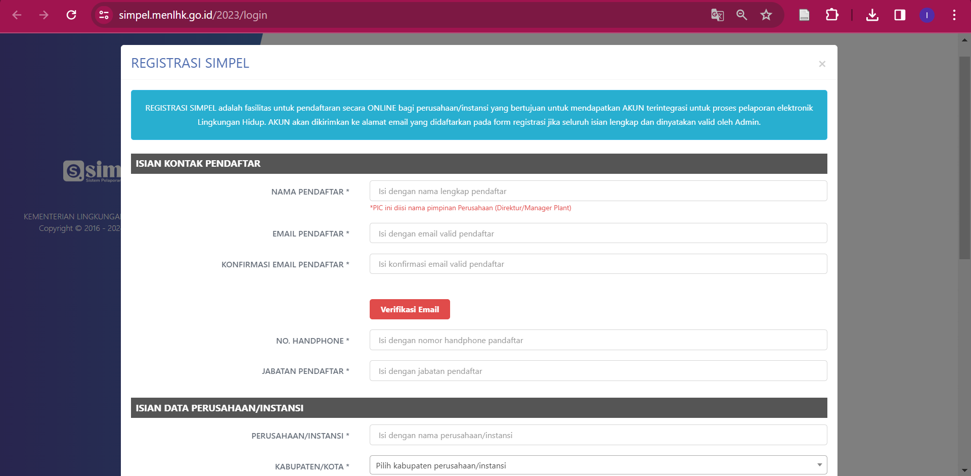 Tutorial Penggunaan SIRAJA Limbah Terbaru 2024