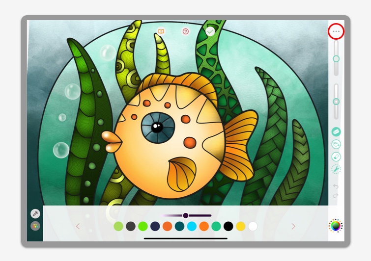 Pigment iPad Coloring Screen - Pixite | Digital Coloring & Journal ...