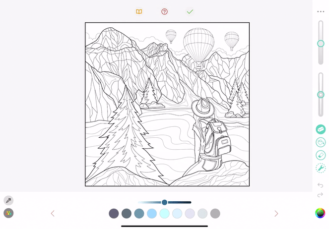Pigment iPad Coloring Tools - Pixite | Digital Coloring & Journal ...