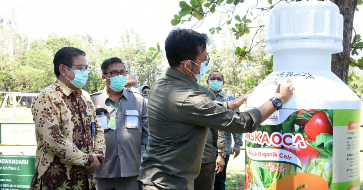 Jelang Musim Tanam, Mentan RI Kunjungi… | PT. Petrokimia Gresik Jelang Musim Tanam, Mentan RI Kunjungi… | PT. Petrokimia Gresik