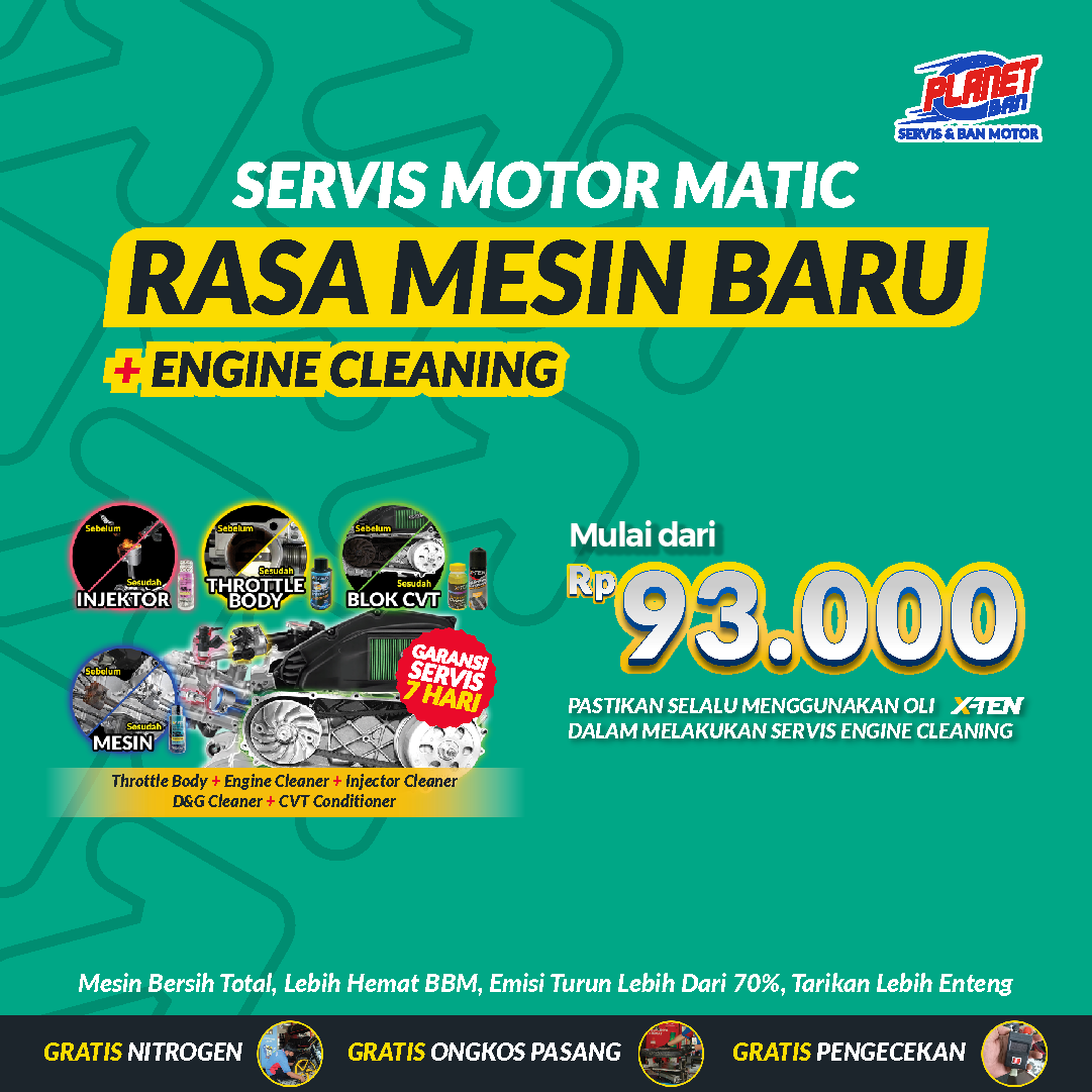 8 Bagian yang Wajib di Cek Saat Service Motor