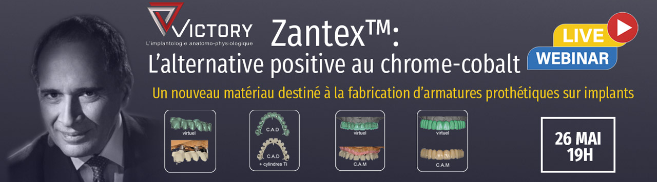 Invivox - Zantex™: L’alternative positive au chrome-cobalt