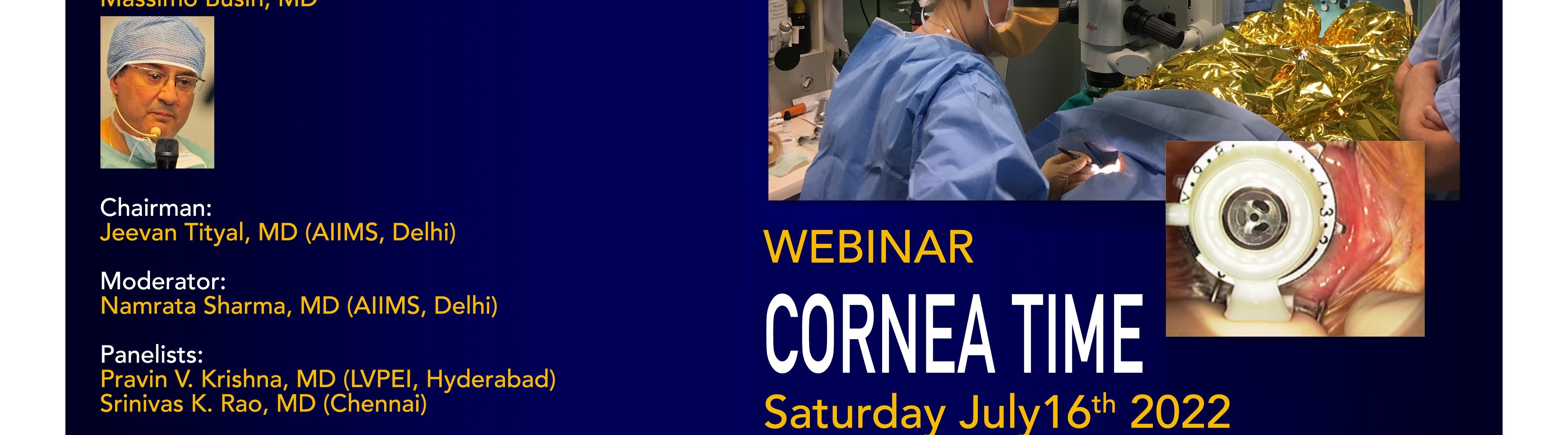 Invivox - "Cornea Time" with Prof. Busin