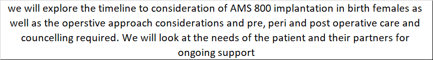 Invivox - when to use AMS 800 in female urinary incontinence