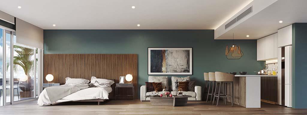 High-End Studio Apartments for Sale in Playacar - Living Riviera Maya ...