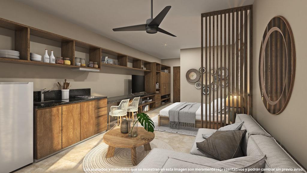 High-end Studio Condos for Sale in Downtown Playa - Living Riviera Maya ...