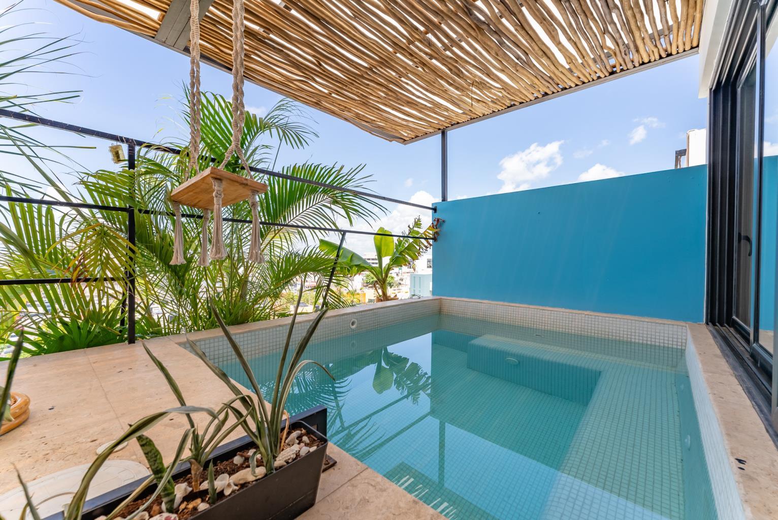 Unique condo with private pool, 2 bedroom, 2 level lock-off in Playa ...