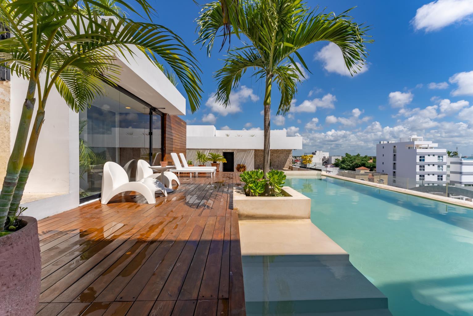 Unique condo with private pool, 2 bedroom, 2 level lock-off in Playa ...