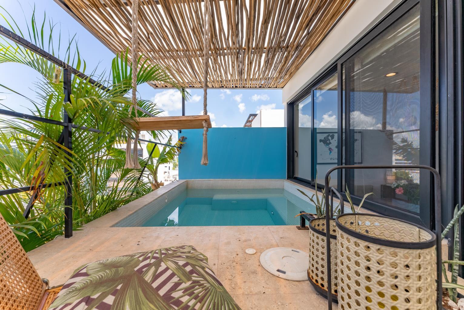 Unique condo with private pool, 2 bedroom, 2 level lock-off in Playa ...