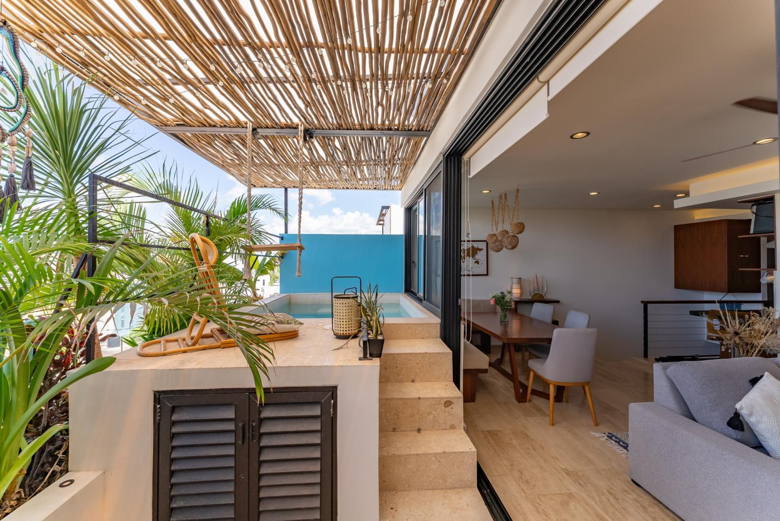 Unique condo with private pool, 2 bedroom, 2 level lock-off in Playa ...