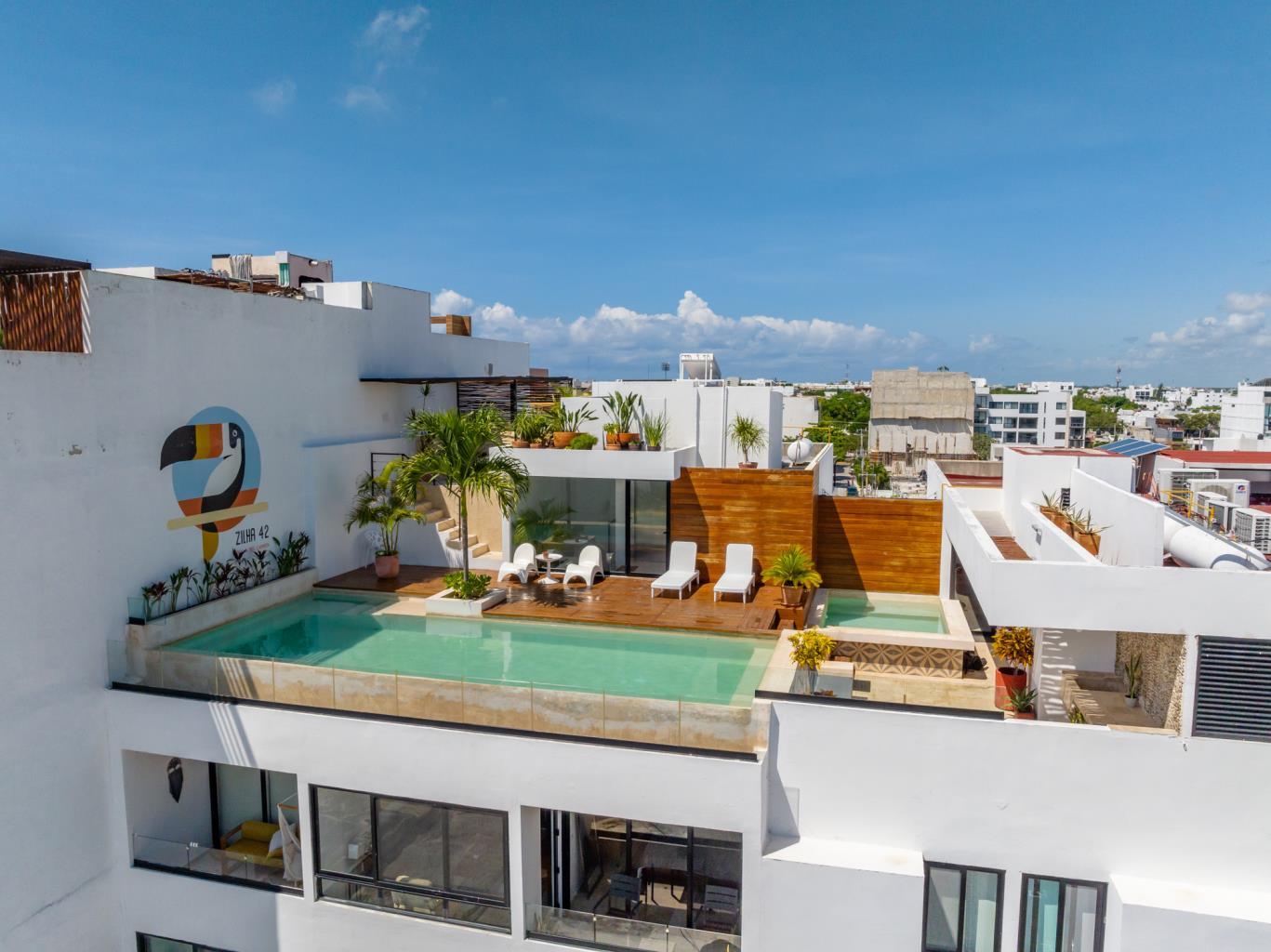 Unique condo with private pool, 2 bedroom, 2 level lock-off in Playa ...