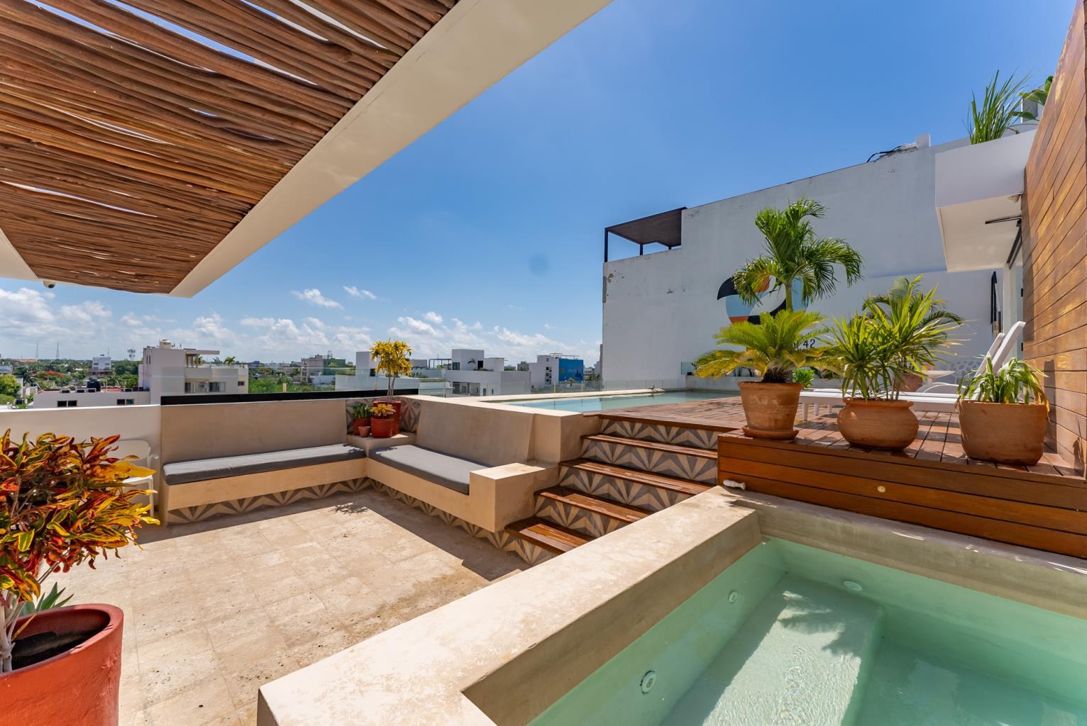 Unique condo with private pool, 2 bedroom, 2 level lock-off in Playa ...