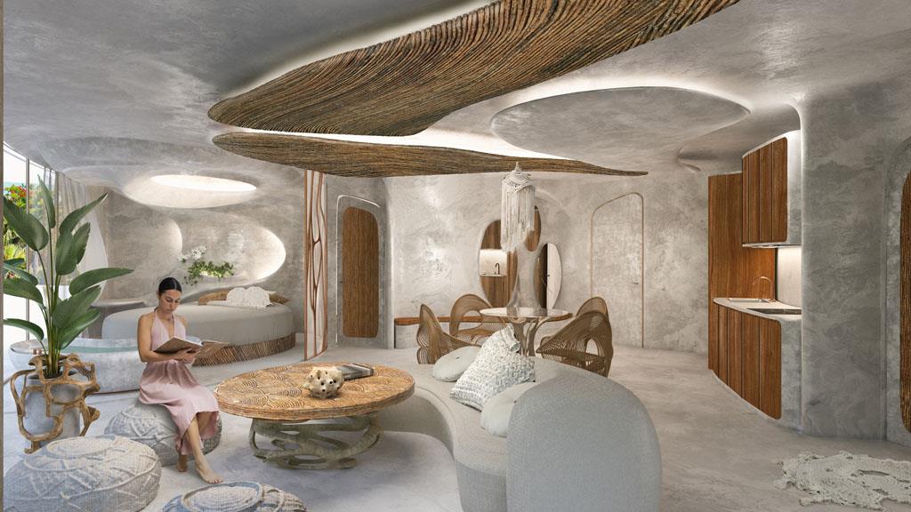 Stylish Vibrant Penthouse Lofts for Sale in Tulum - Living Riviera Maya ...
