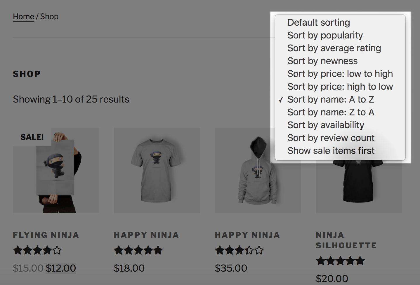 Extra Product Sorting Options for WooCommerce Extra Product Sorting Options for WooCommerce