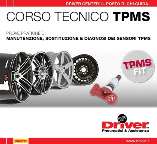 Sensori di pressione pneumatici: Driver pronta con formazione e ...