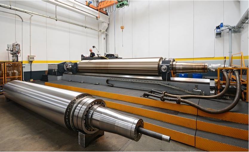 Rodolfo Comerio presenta le più grandi calandre del mondo con cilindri ...