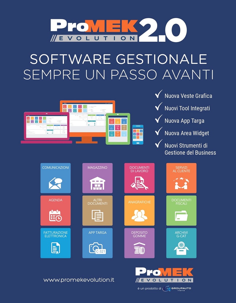 Groupauto Italia: Lancio Nuovo ProMEK Evolution 2.0 il software ...