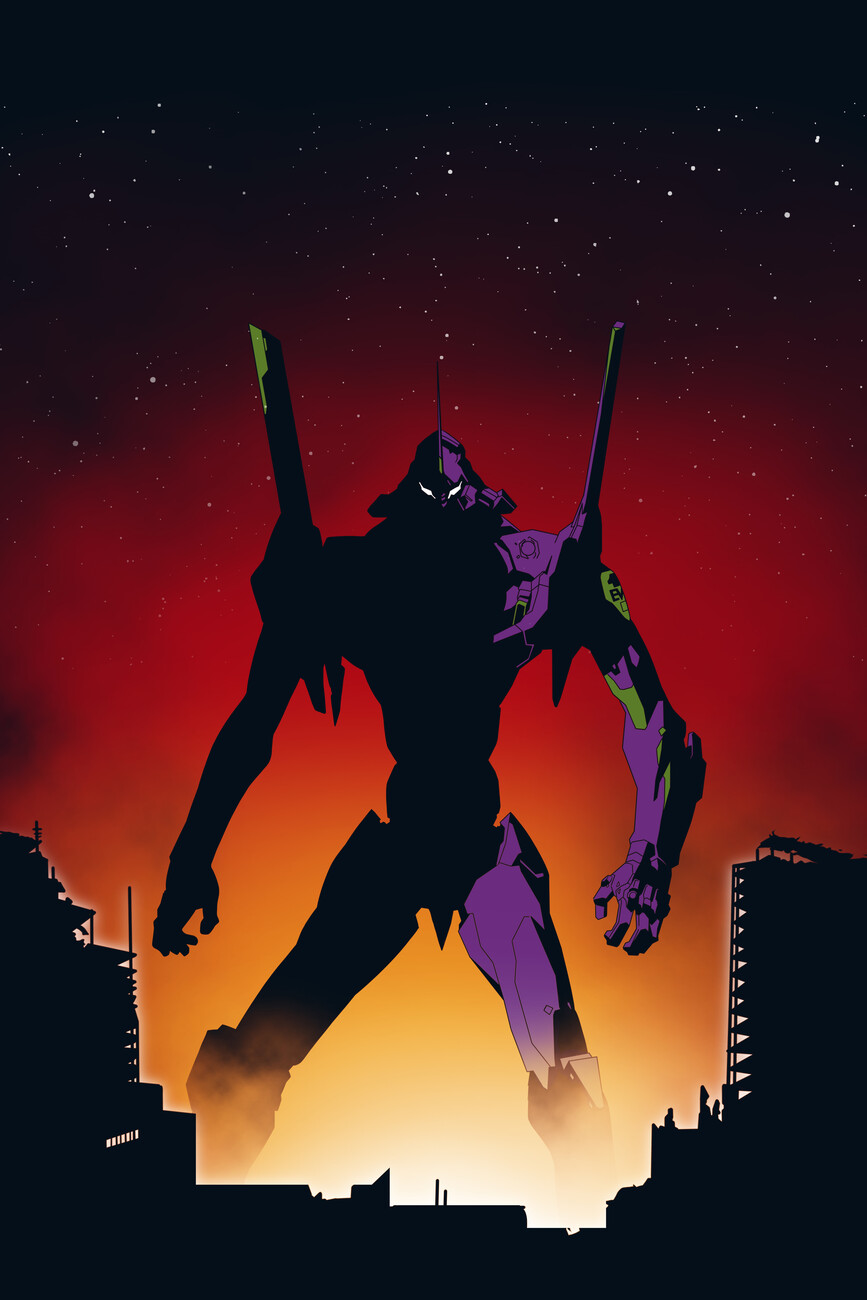 Poster, affiche Unit-01 | Cadeaux et merch | Europosters