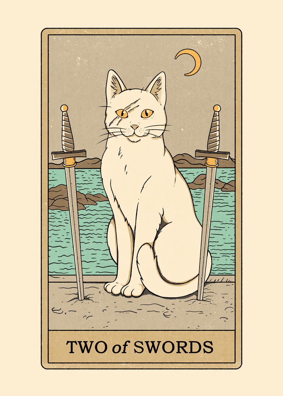 Illustration artistiques | Two of Swords | Europosters