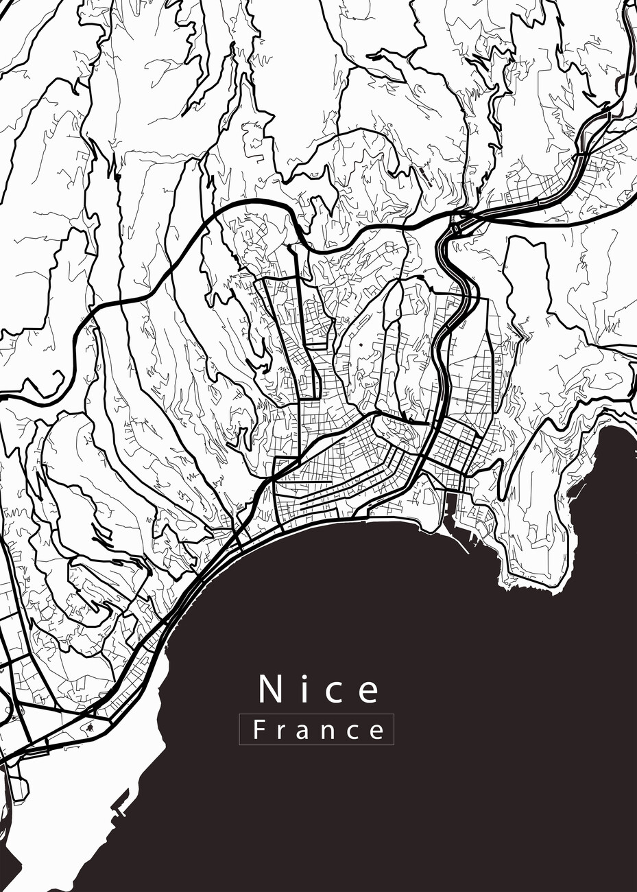 Street Maps Nice France