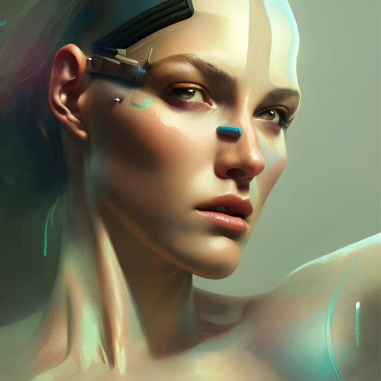 Cyberpunk Digital Artwork | Největší výběr dárků a plakátů na zeď | 3+1 ...