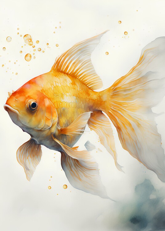 Goldfish Art Wallpaper