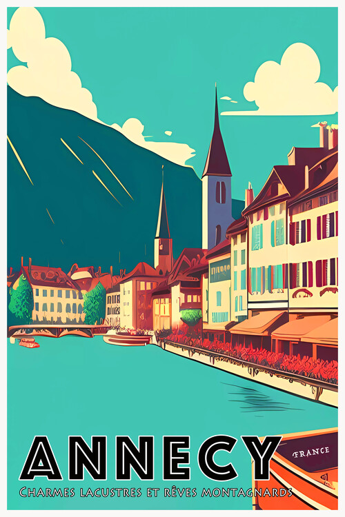Annecy en Posters, Affiches, Tableaux | Europosters.fr
