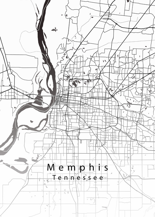Map Of Tennessee Memphis Tenneesee