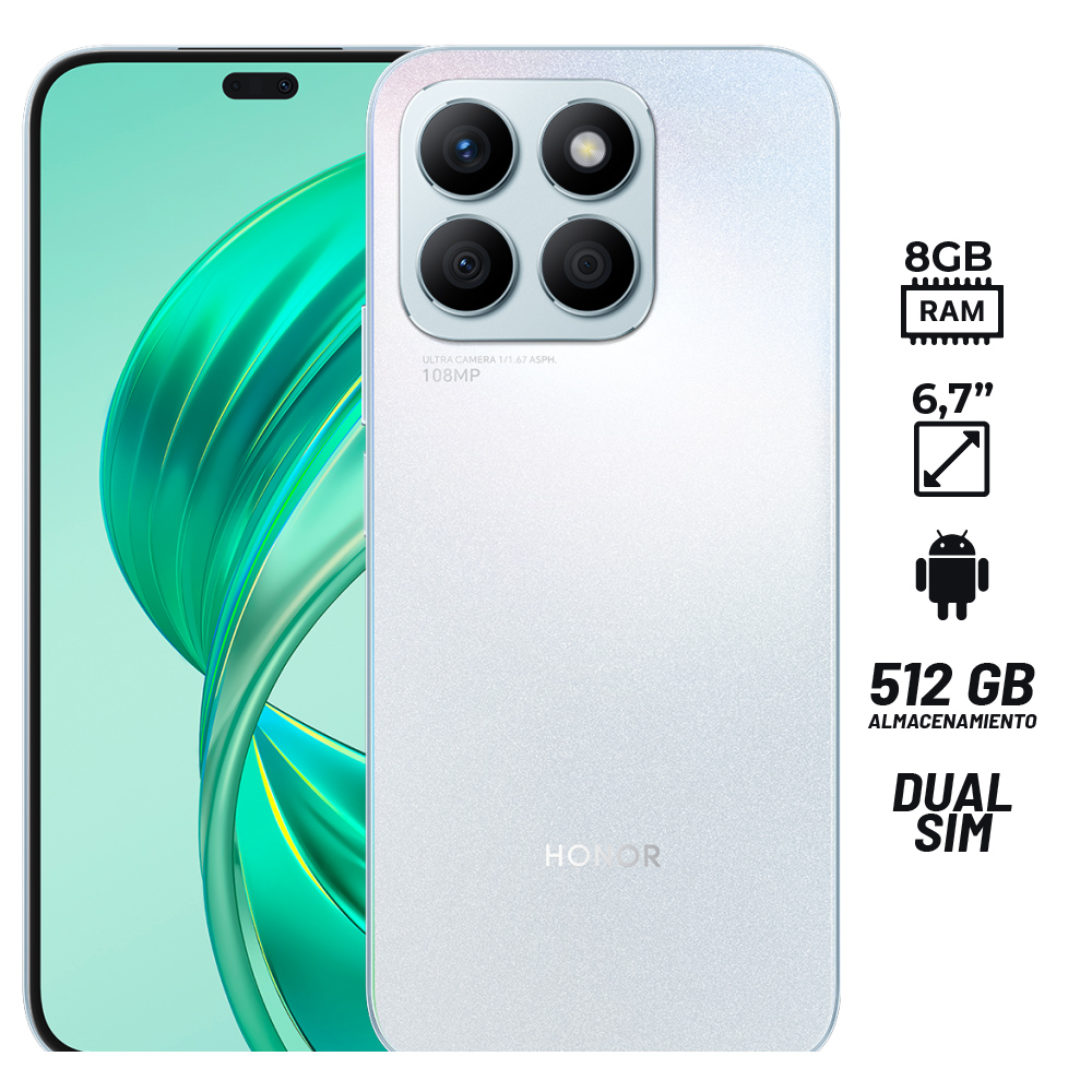 Celular honor x8b lly-lx3 | Crédito Directo - Point.com.ec