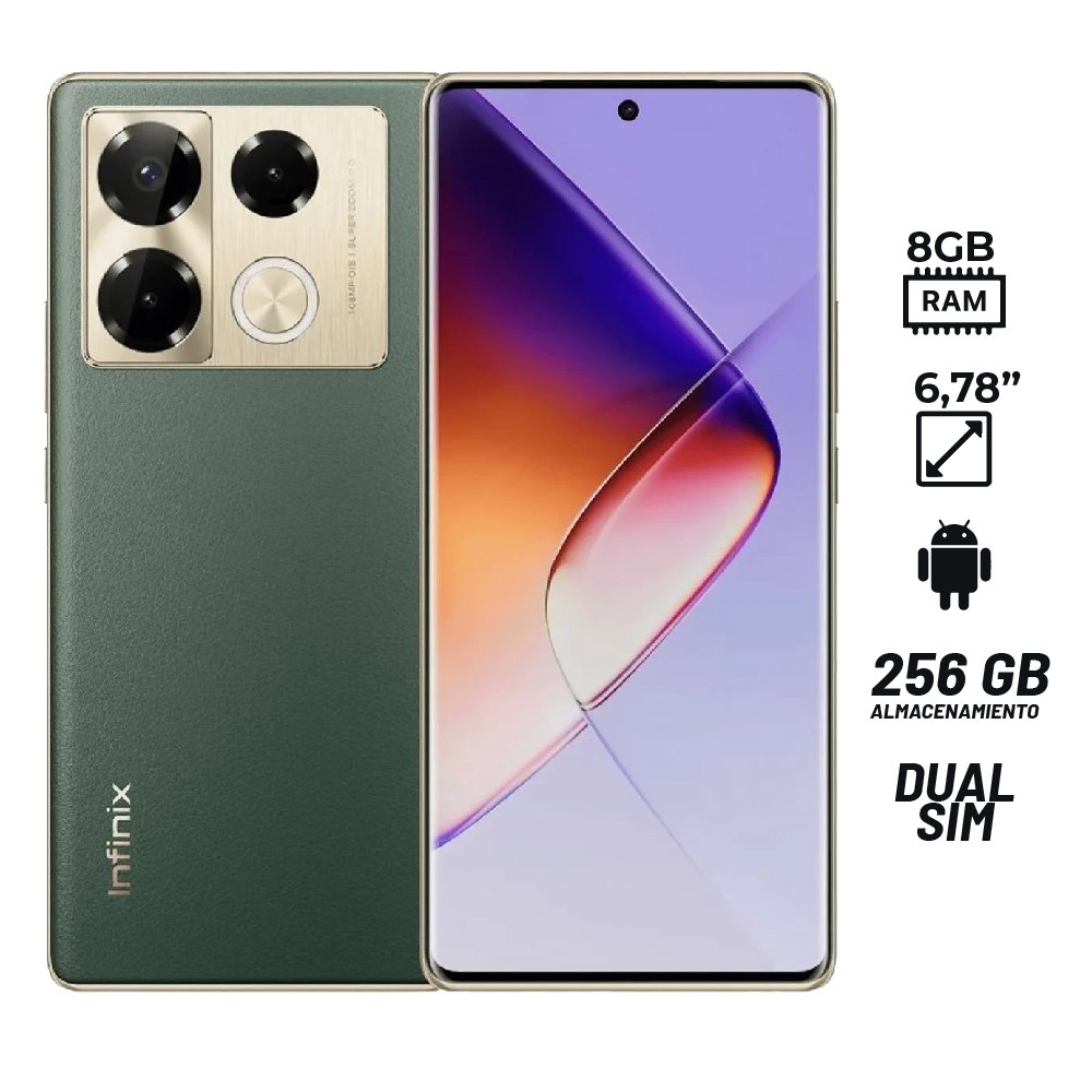 Celular infinix note 40 pro x6850 | Crédito Directo - Point.com.ec