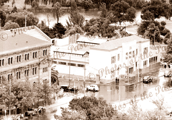 Adelaide City Baths. Overview to Torrens. SA c1940s – Photos of the Past