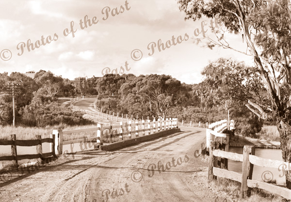 Anglesea River Bridge, Anglesea, Vic. c1940s – Photos of the Past