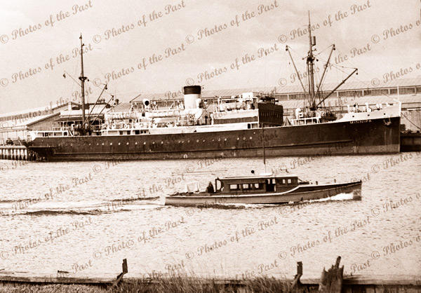 MV MINNIPA at Port Adelaide, SA. c1940s – Photos of the Past