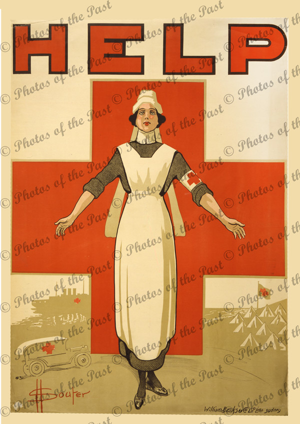 Poster Red Cross – Photos of the Past