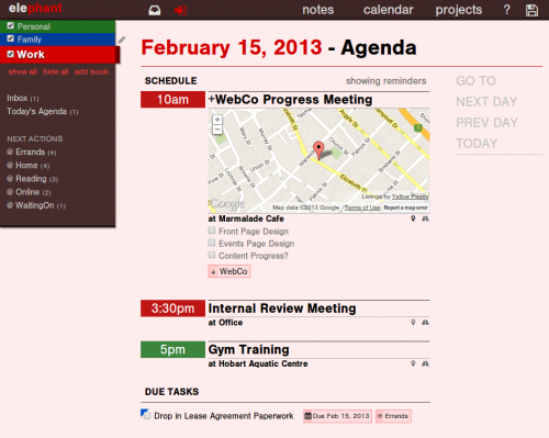 Elephant: Plain text, organized. by James Lennard Rakich - Pozible
