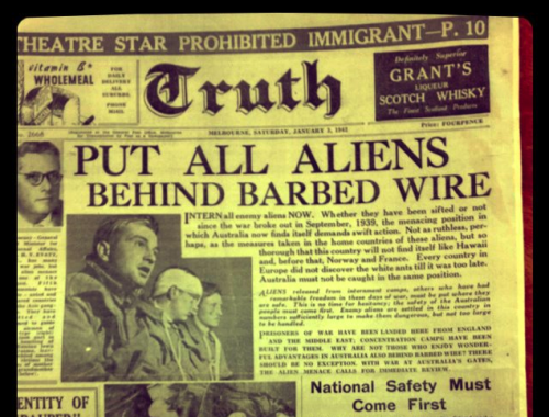 Enemy Aliens by Daniel James Tenni - Pozible