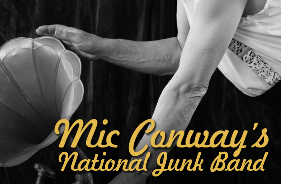 Mic Conway's National Junk Band :78 by Cathy Kirkpatrick - Pozible