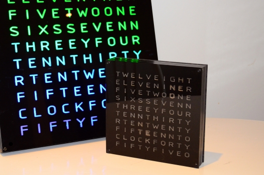 Word Clocks by Ash Martin - Pozible